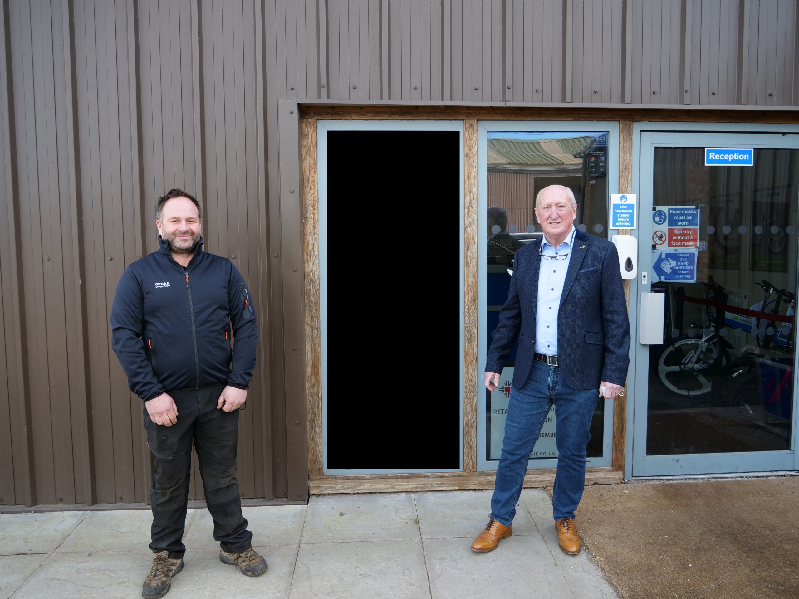 Matthew Wiseman and Nigel Morgan - The Garage and MOT Magazine