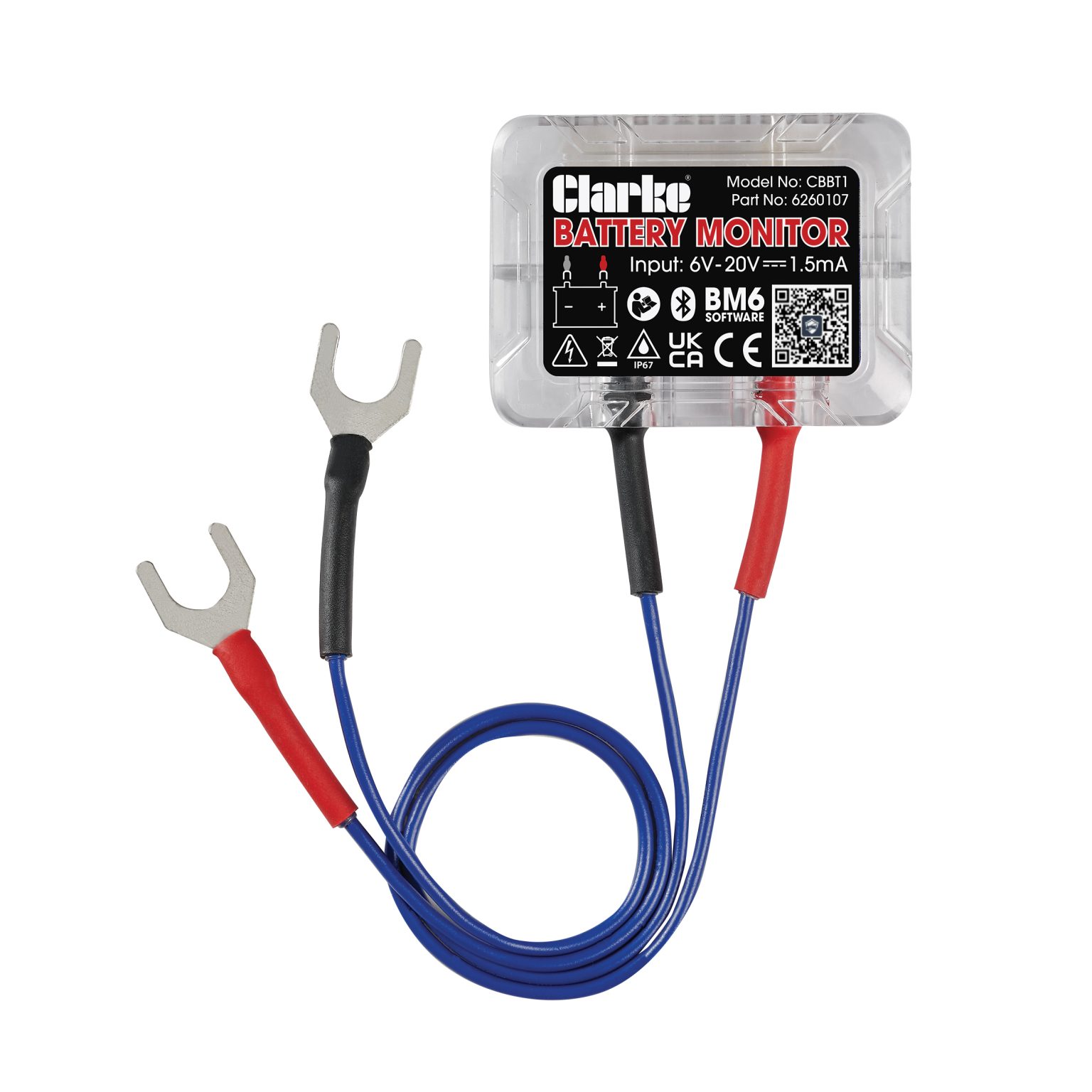 Clarke CBBT1 Bluetooth Battery Tester & Vehicle Locator - The Garage ...