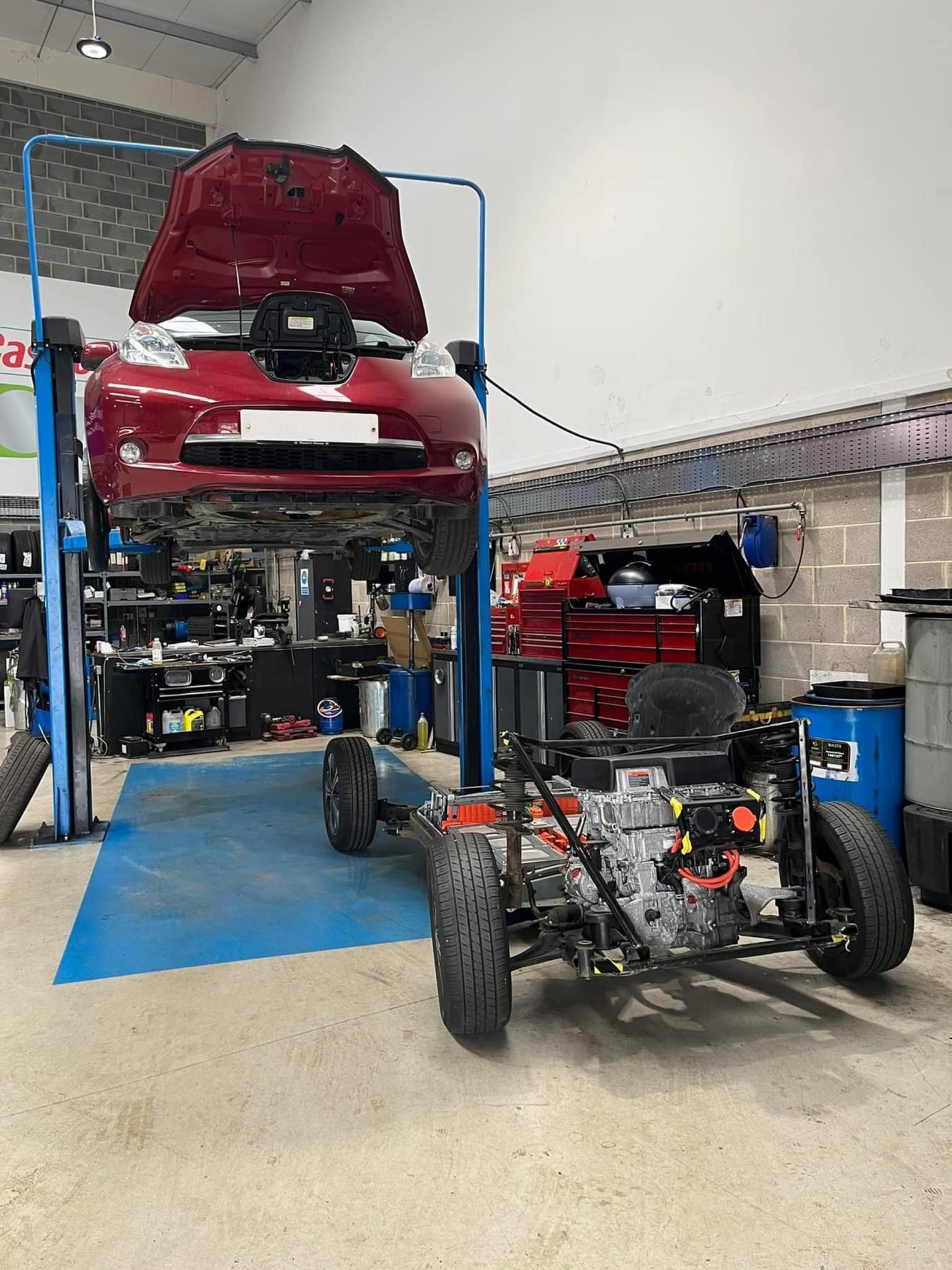 Cleevely EV hosts first garage EV introduction day - The Garage and MOT ...