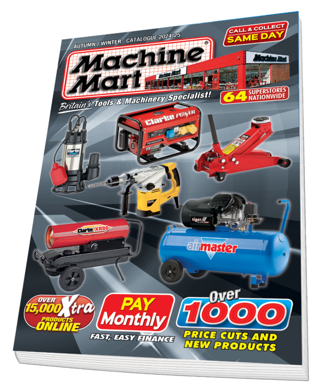 NEW Machine Mart Autumn Winter Catalogue – OUT NOW - The Garage and MOT Magazine