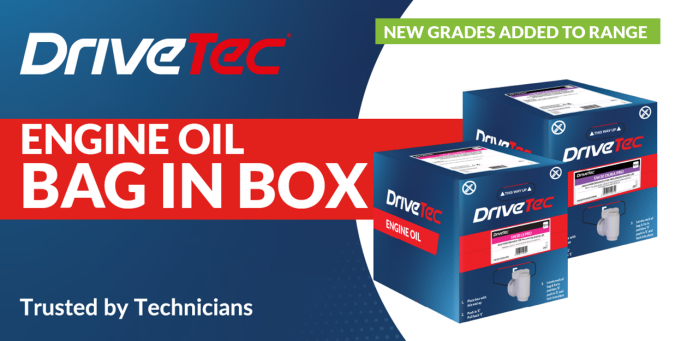 DriveTec expands Bag-in-Box oil range with six new grades - The Garage ...