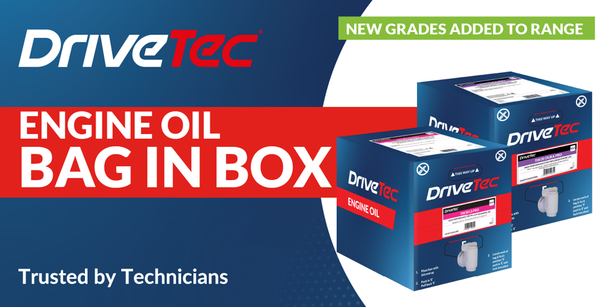 DriveTec expands Bag-in-Box oil range with six new grades - The Garage ...